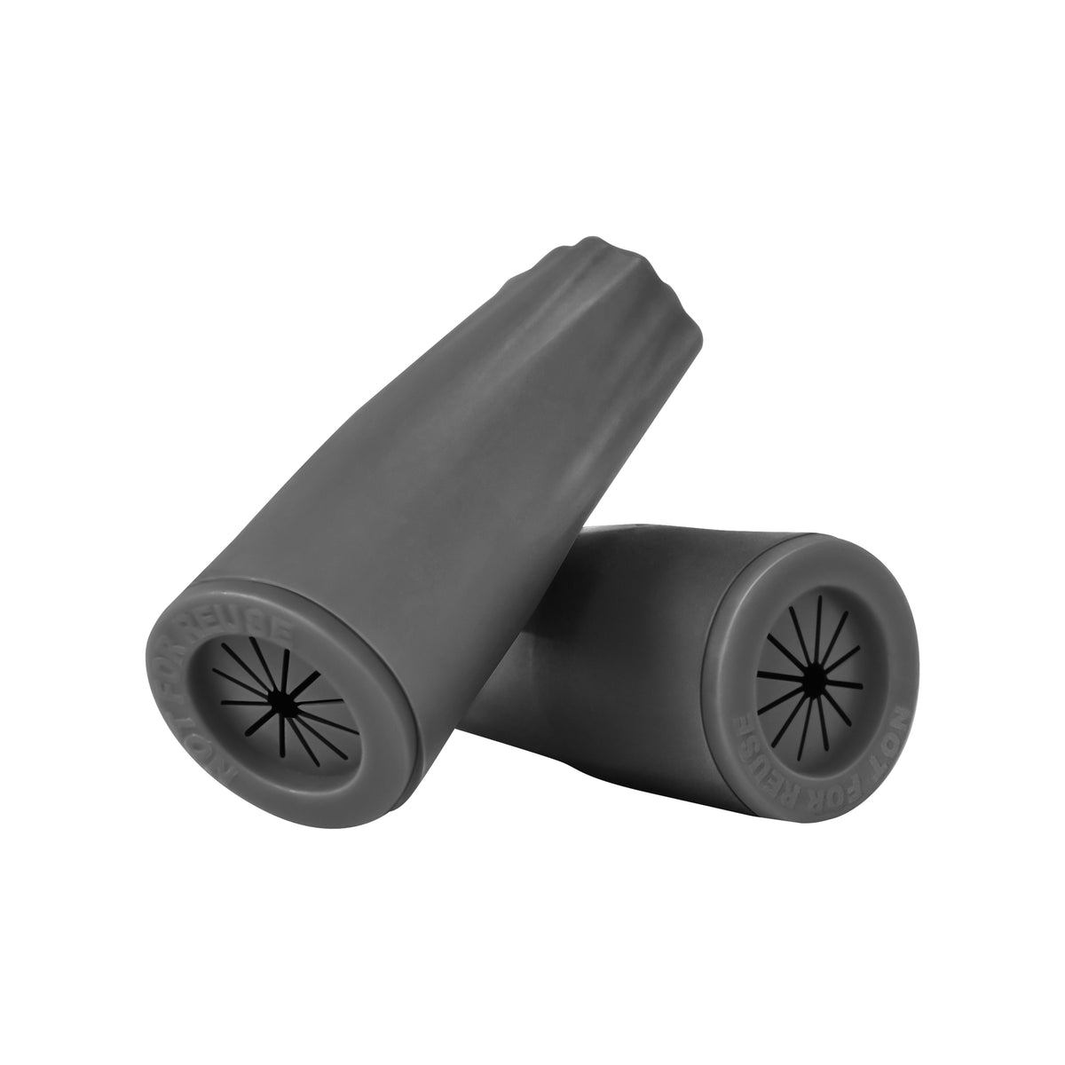 Small Waterproof Wire Connectors, Dark Gray, Lengthened, 30 Pack — GKOPLUS